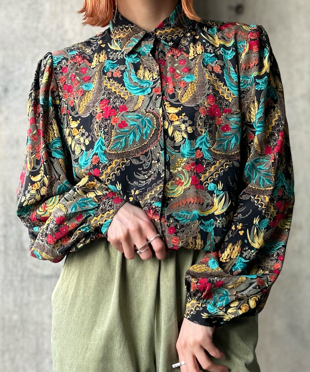 Flower Pattern Blouse – H アッシュ