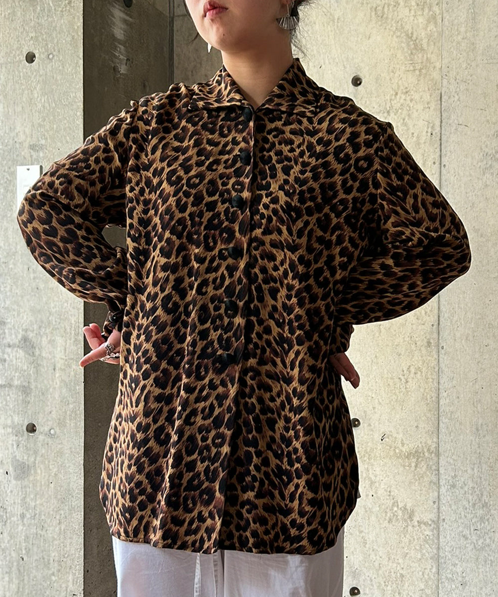 Leopard Pattern Shirt – H アッシュ